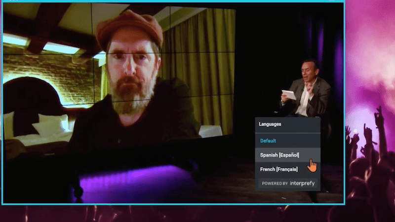 How does Interprefy work with Notified (formerly Intrado)